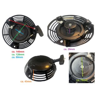 Starter Honda GXV160 – Seilzugstarter für Rasenmäher & Geräte, 30,00