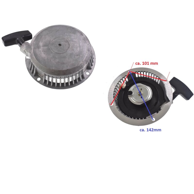 Starter Wacker WM80 – Reversier- & Seilzugstarterr, 19,00